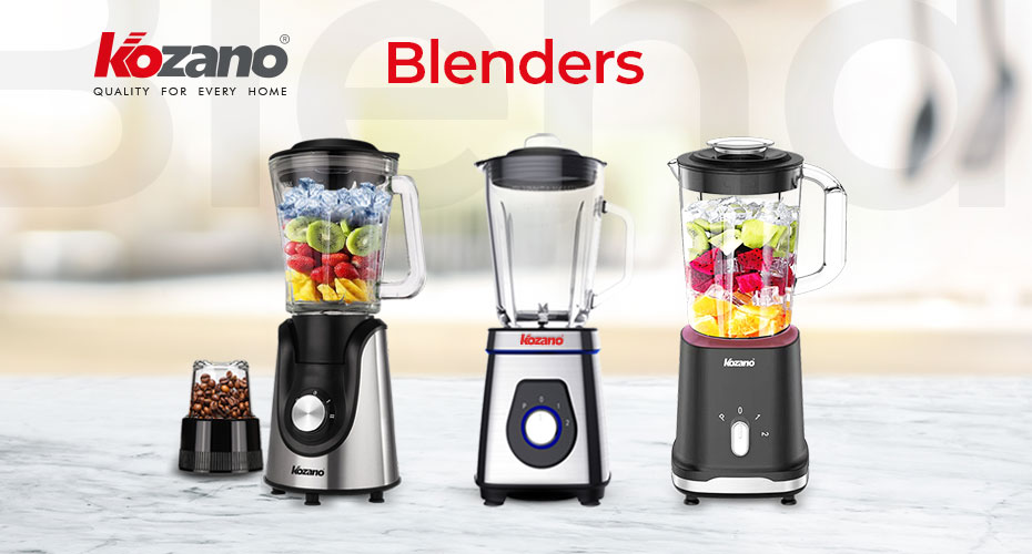 Create Perfectly Blended Drinks and Dishes with Kozano Blenders | Kozano | Kozano