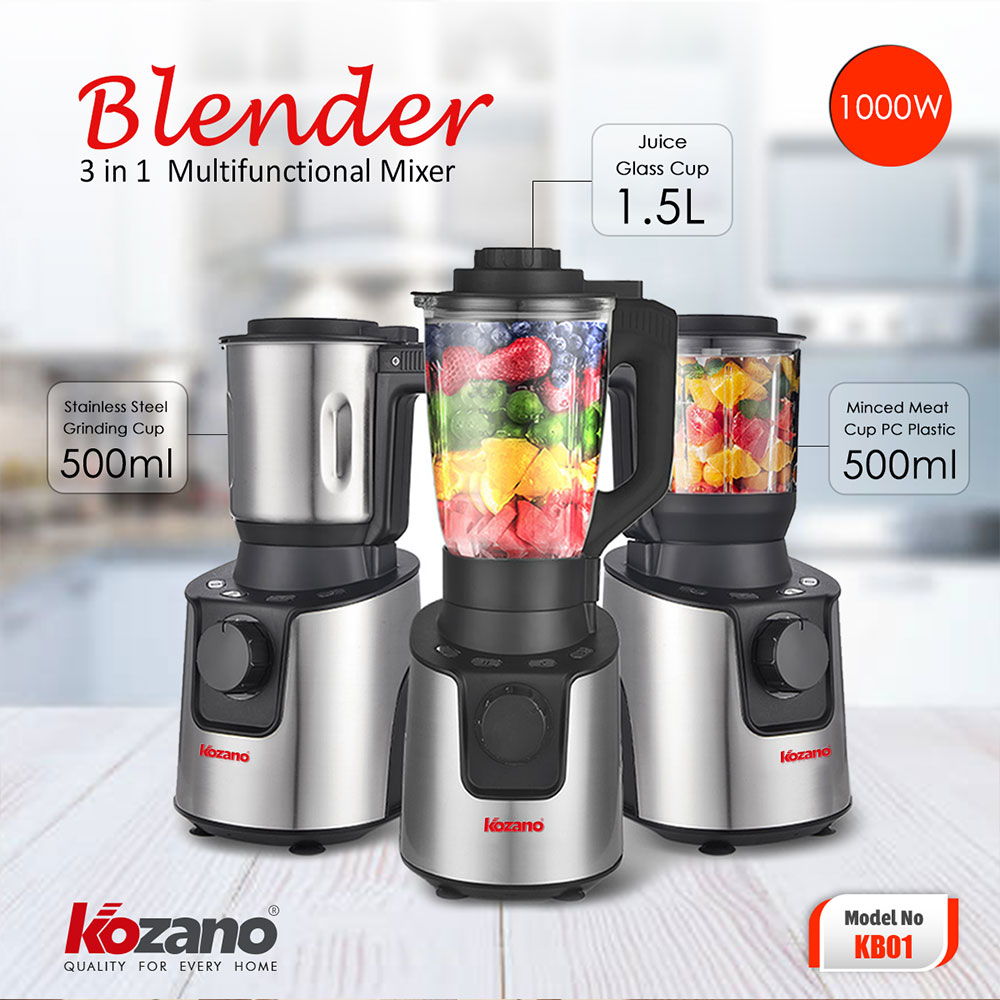 Create Perfectly Blended Drinks and Dishes with Kozano Blenders | Kozano | Kozano